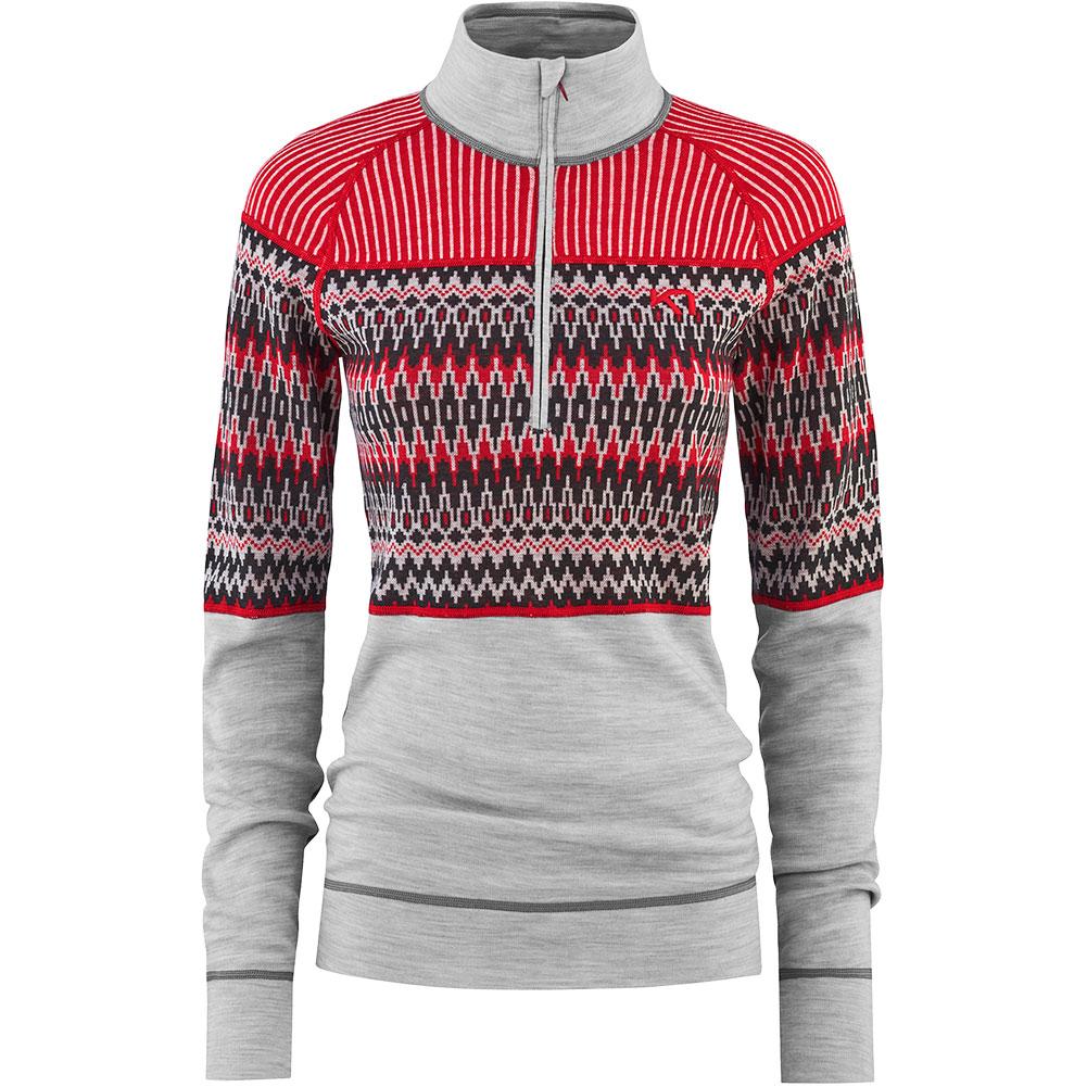 Kari Traa Silja Wool Half-Zip Base Layer Top Women's